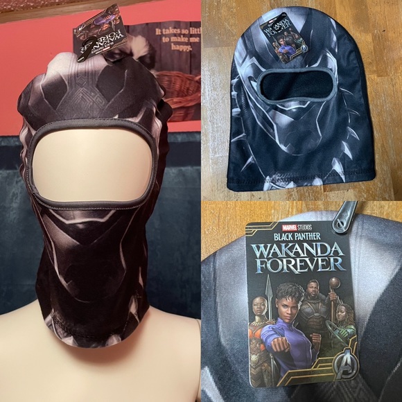 Marvel | Accessories | Marvel Wakanda Ski Mask Balaclava Winter Hat ...
